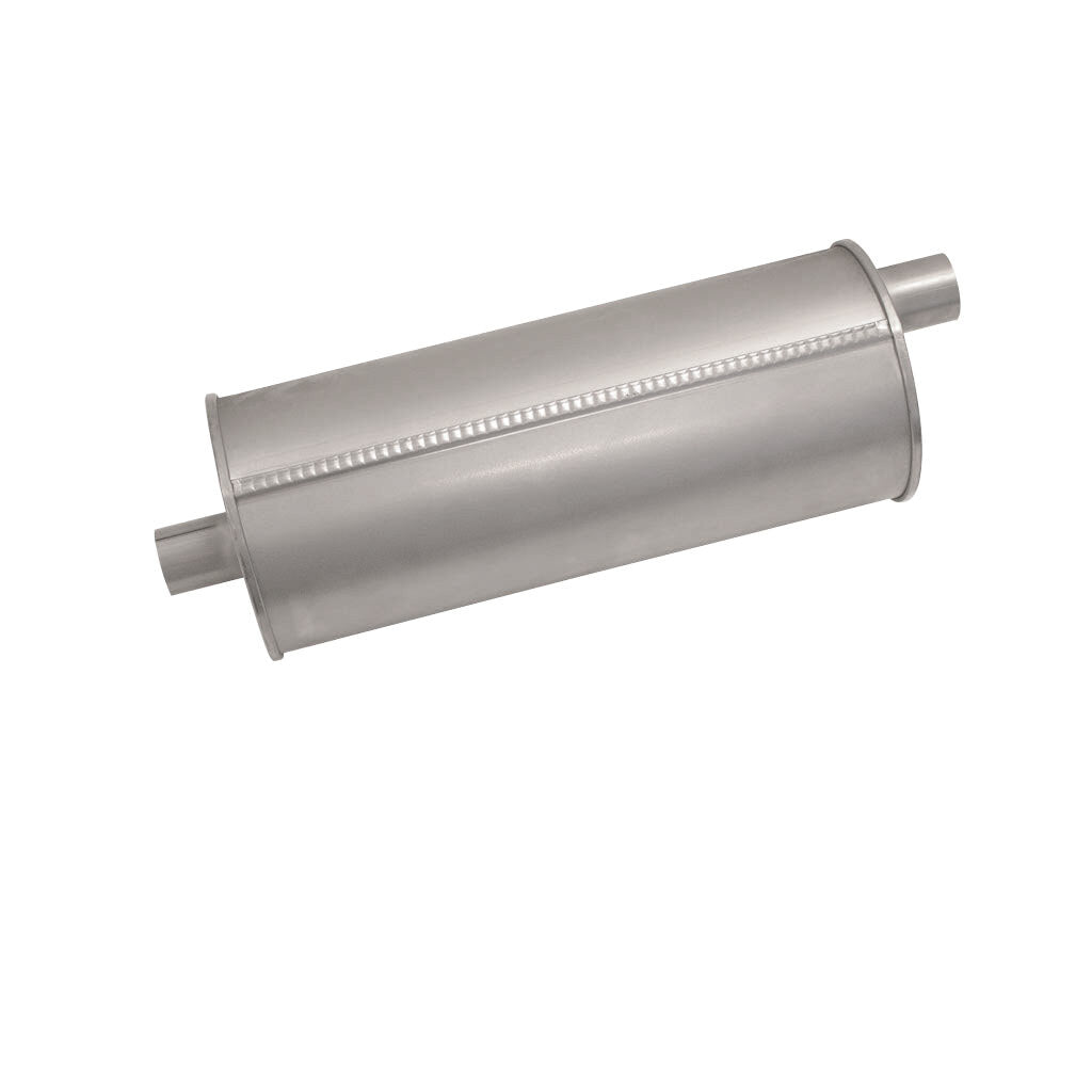 7" Round Offset/Offset Configurations Universal Mufflers | Aluminised ...