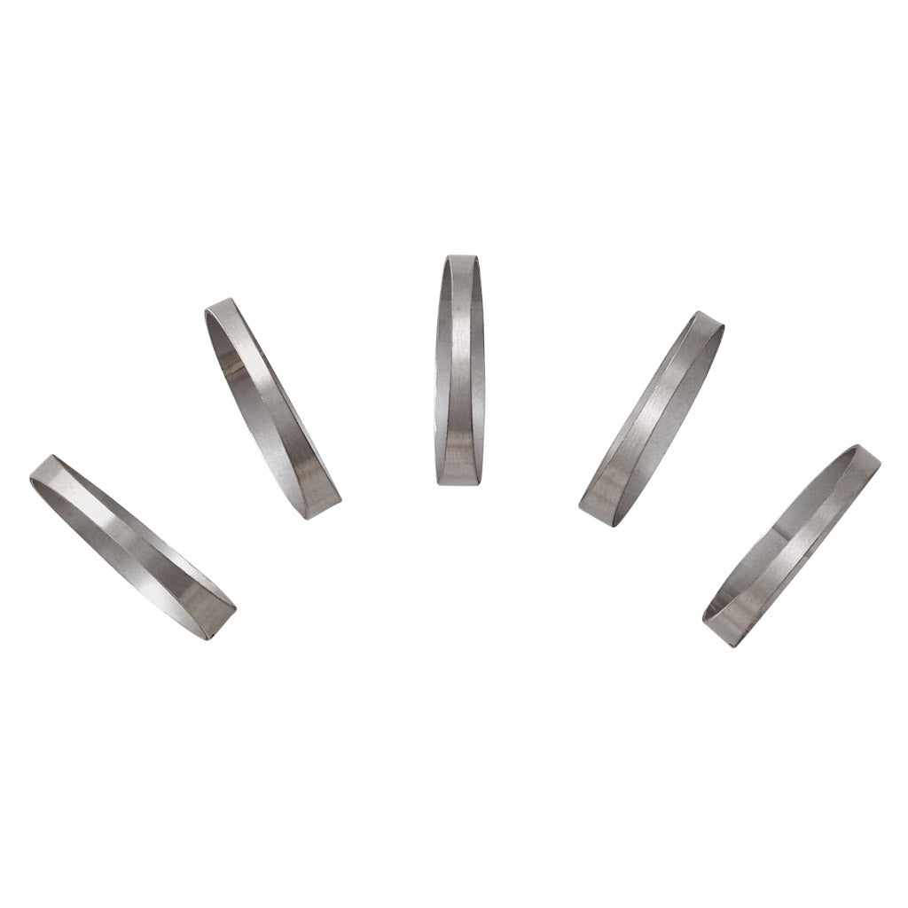 2.5 Inch 45 Degree Pie Cut Bend 1D Tight Radius Brushed 304 Stainless ...